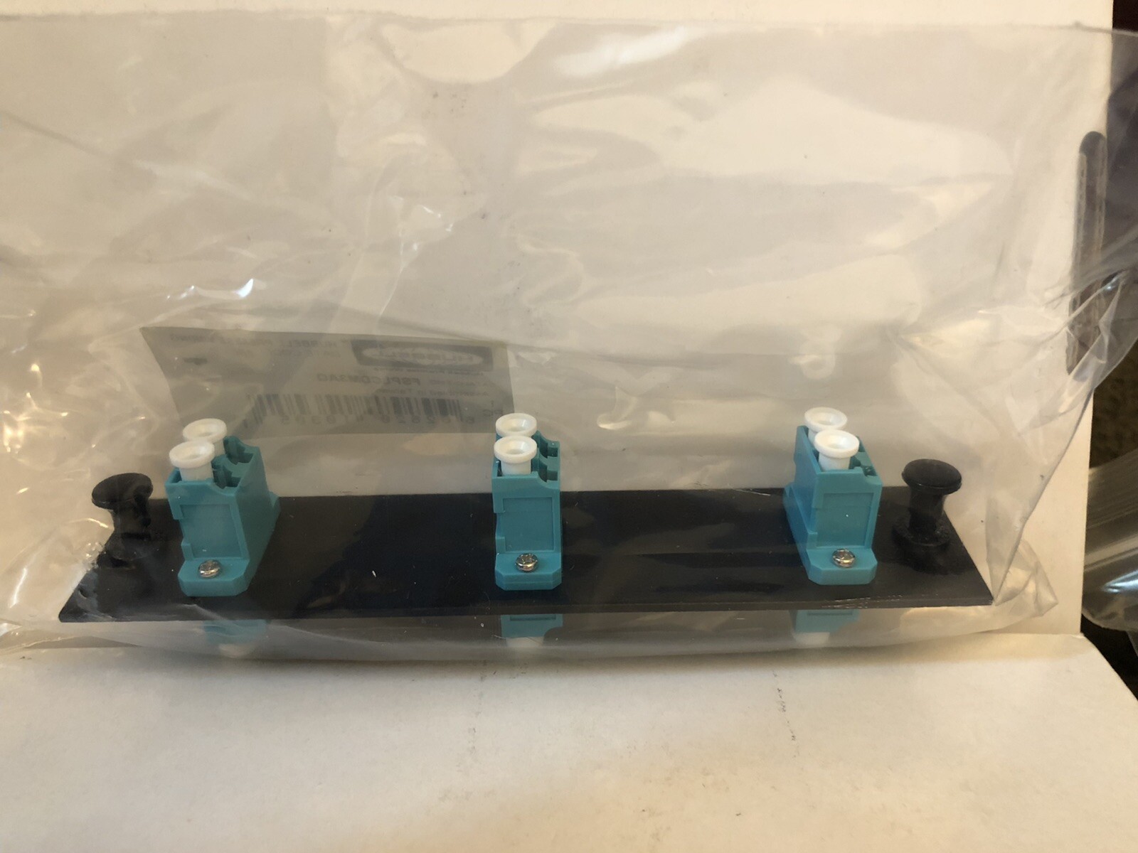 Hubbell FSPLCDM6AQ 12-fiber 6 LC Duplex FSP Fiber Optic Adapter Panel ...