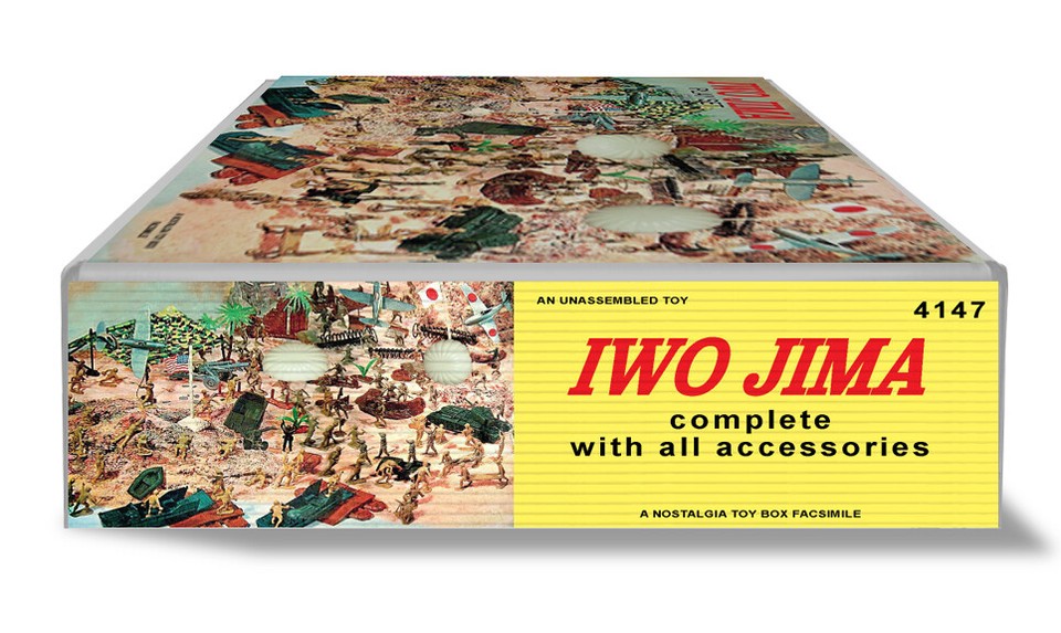 Marx "Fort Apache # 3162" OR "Iwo Jima # 4147" Play Set Box | eBay