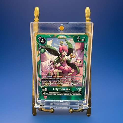 Lillymon Ace BT14-049 Blast Ace (Super Rare) Digimon Card - NM | eBay