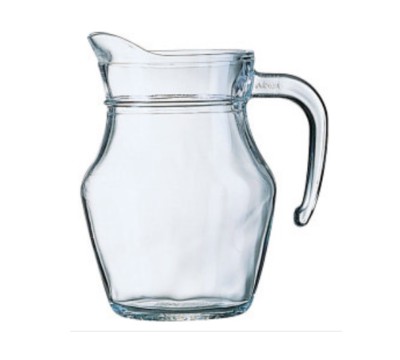 Luminarc Small Classic Glass Jug Water Milk Juice Table Serving Jug 0 ...