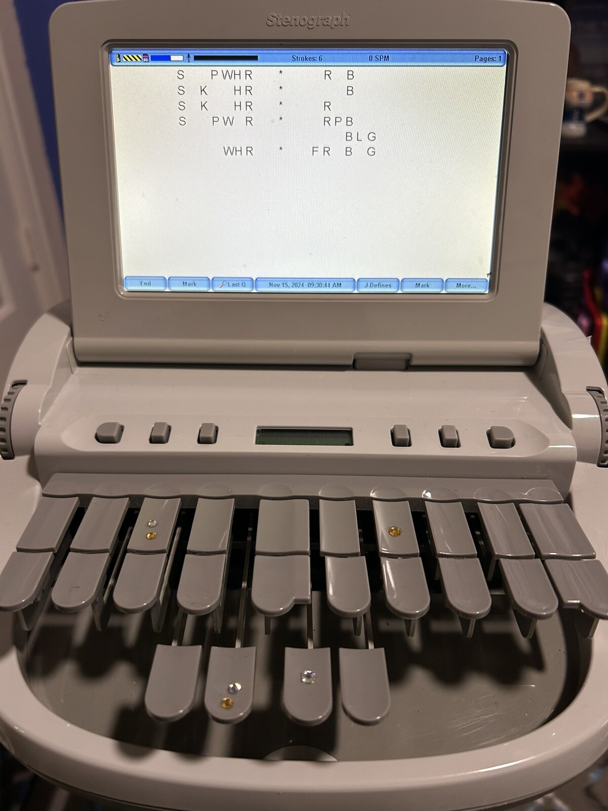 Stenograph machine Diamonte W/ Tripod | eBay