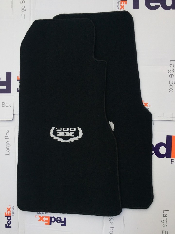 1984-1989 Nissan 300ZX Z31 3.0 Twin Turbo Floor Mats Carpet Black 2 ...