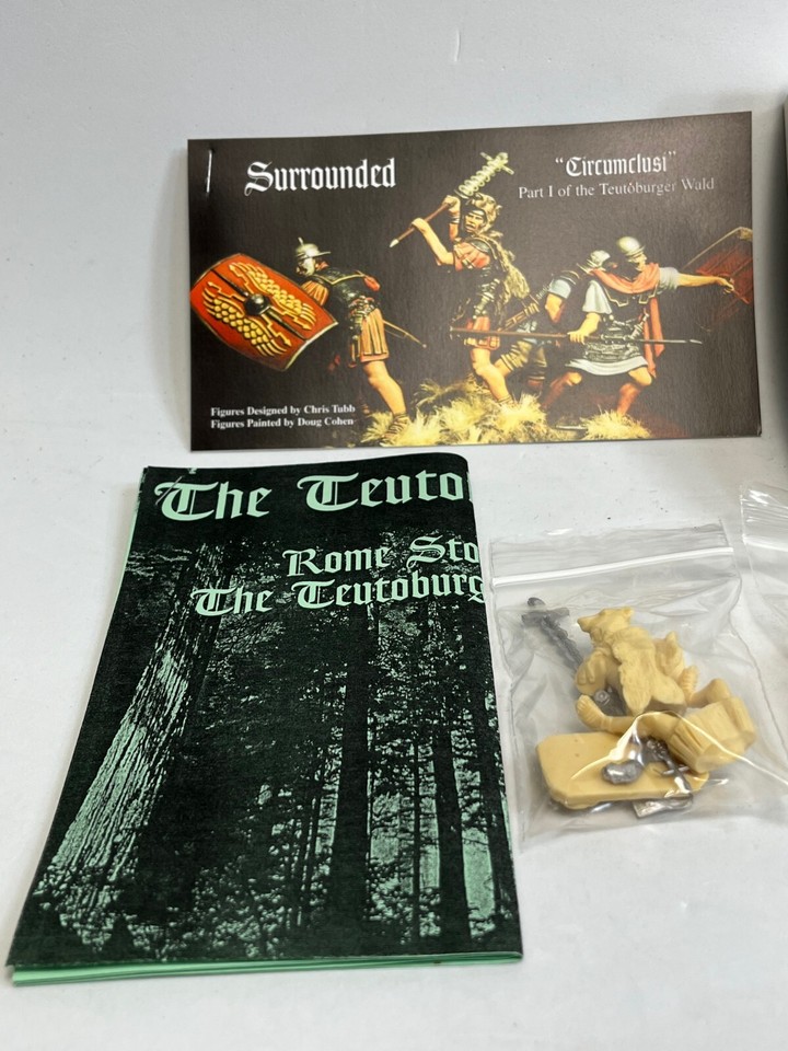 54MM Time Machine Miniatures DS-TW1 SURROUNDED Roman Legionnaires kit ...