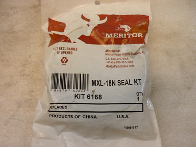 Meritor Rockwell MXL-18N Seal Kit, pn Kit 6168 | eBay