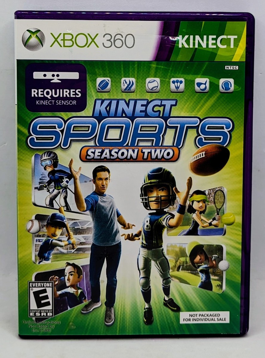 Kinect Sports Season 2 Dvd Ntsc F Xbox 360 Game Covers Xbox 360 For