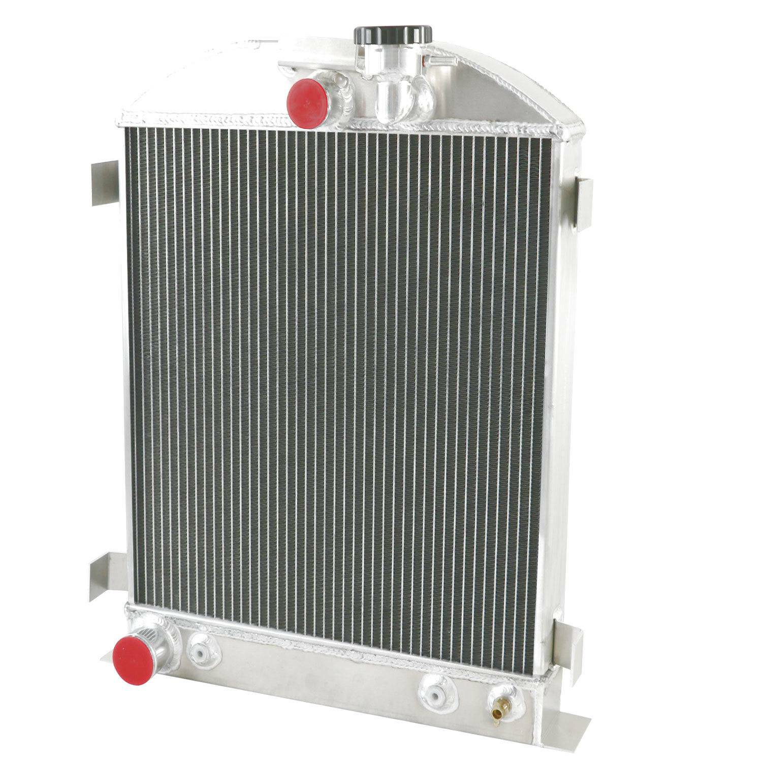 Fit 1928-1929 1930 1931 Ford Model A & Grill-Shells V8 3-Row Aluminum ...