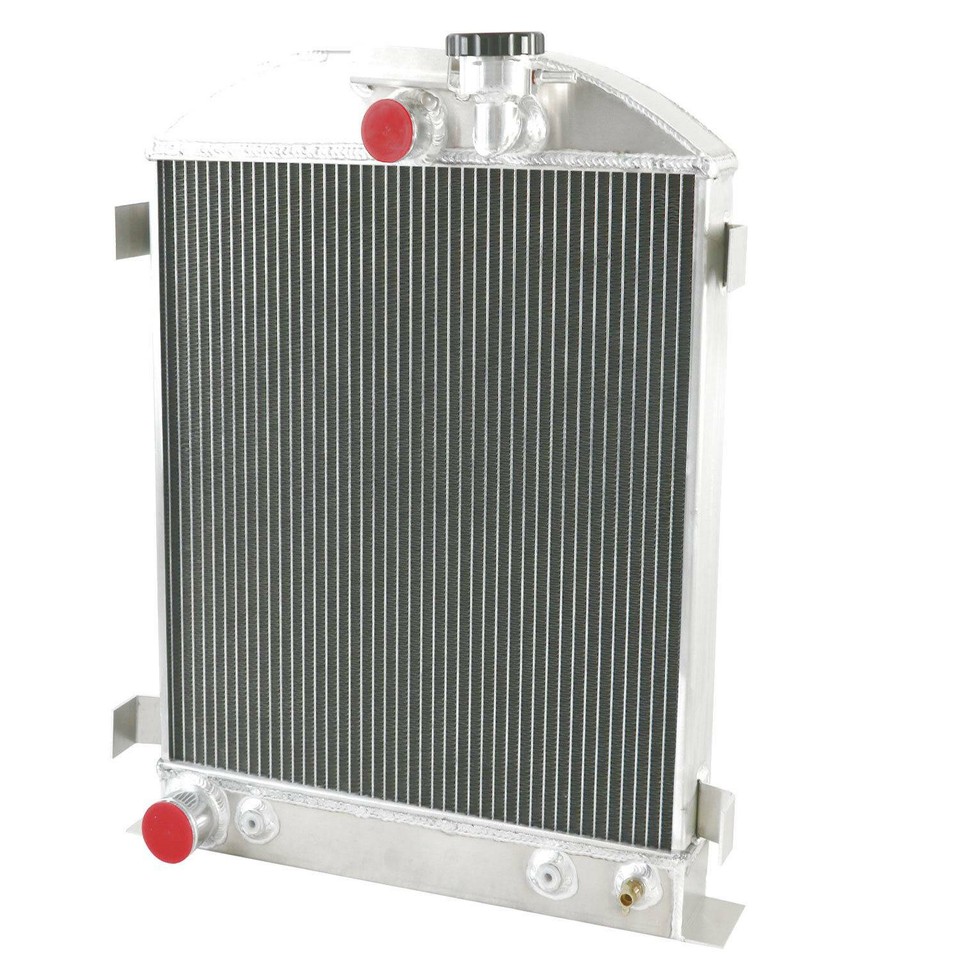 Fit 1928-1929 1930 1931 Ford Model A & Grill-Shells V8 3-Row ALLOY ...