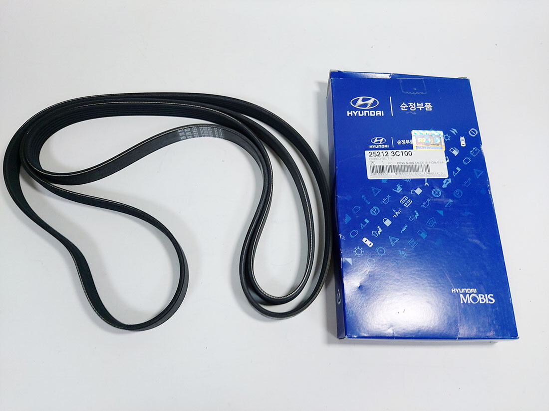 252123C100 KP V-Belt (Serpentine) For Sonata Genesis Sedona Veracruz ...