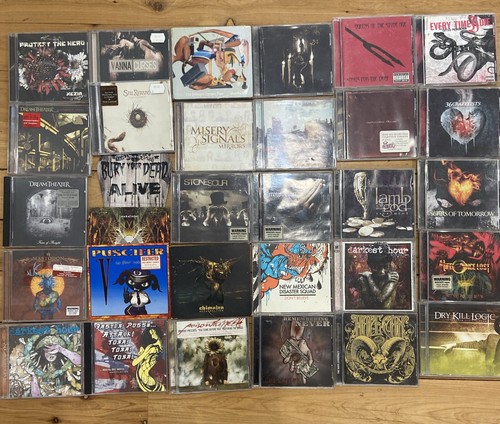 31 music CDs - Assorted (Rock, Emo, Metal, Screamo, Alternative Etc) | eBay