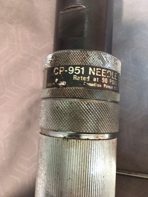 CHICAGO PNEUMATIC CP-951 NEEDLE SCALER 12-7X1/8 INCH NEEDLES | eBay
