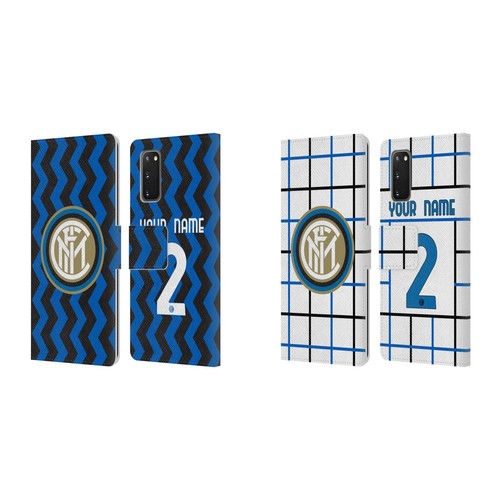 CUSTOMISED INTER MILAN 2020/21 CREST KIT LEATHER BOOK CASE FOR SAMSUNG ...
