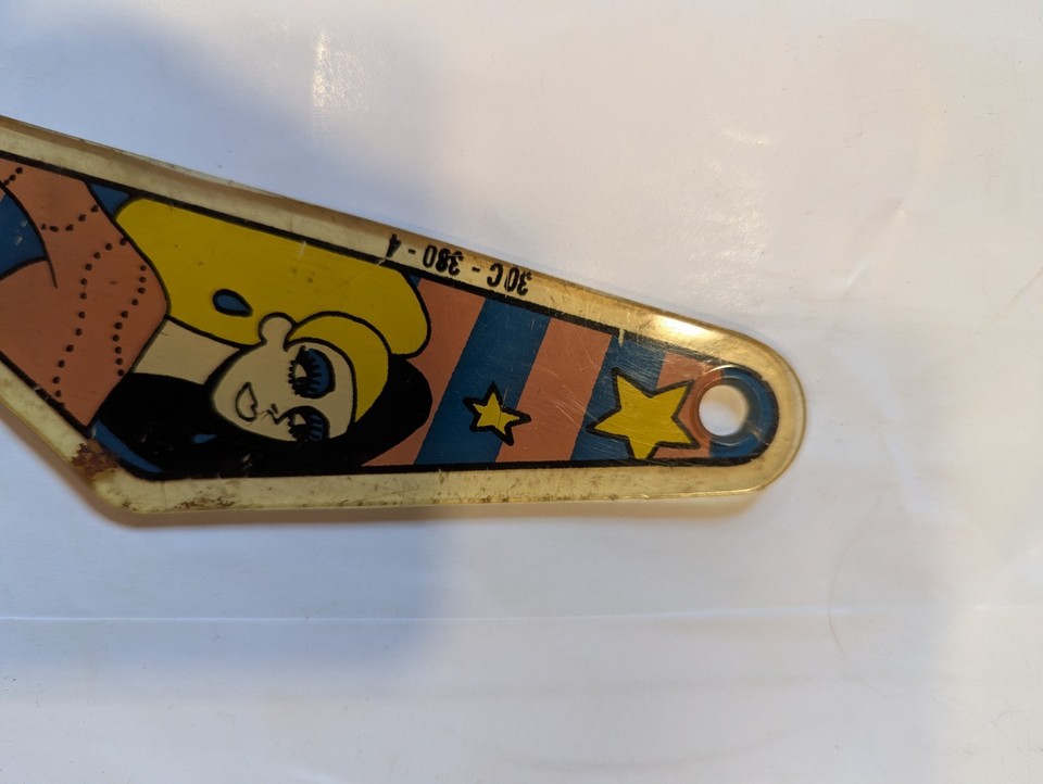 Williams Jive Time OEM plastic Pinball playfield piece part number 30c ...