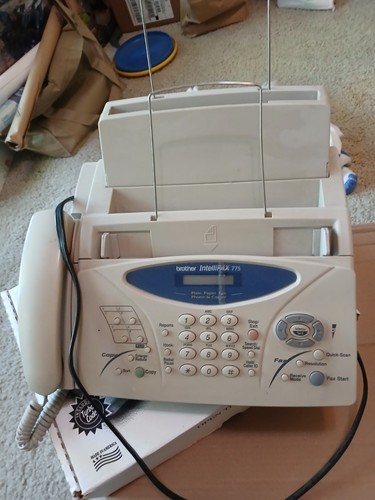Brother IntelliFAX 775 Plain Paper Thermal Copier Phone Fax machine ...
