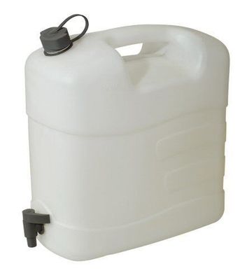 HEAVY DUTY POLYETHYLENE FLUID WATER CONTAINER HOLDER 20 LITRE SCREW CAP ...