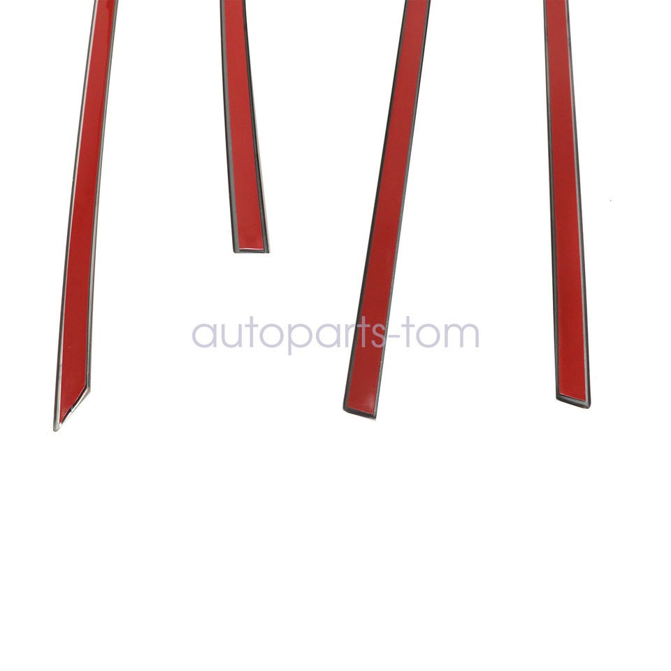 For BMW 3 Series E90 2006-2012 Window Sill Molding Trim Strips Gloss ...