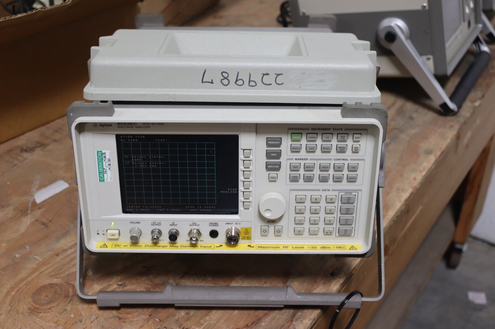 Agilent 8563EC Spectrum Analyzer 26.5 GHz | eBay