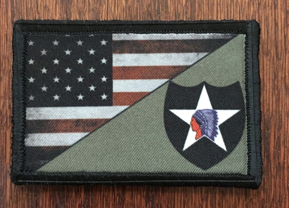Jump Wings 82nd Airborne USA FLAG Morale Patch Tactical Military Hook ...