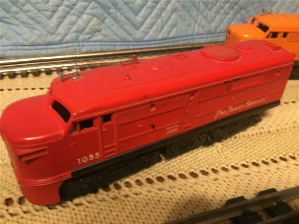 Lionel 1055 Texas Special Diesel ALCO Locomotive Train O27 for sale ...
