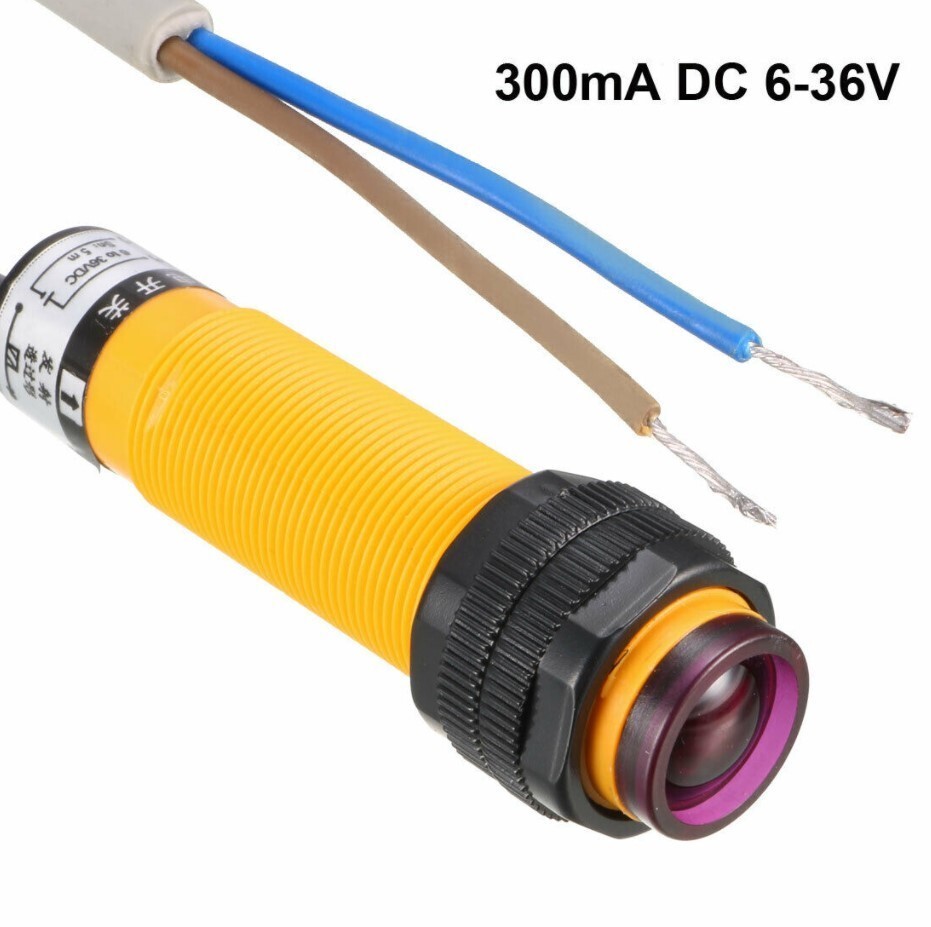 Infrared Ray Through-Beam Reflection Optical Sensor Switch NPN/DC NO DC ...