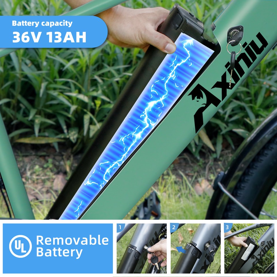 E-Bike 26'' For Adults Electric Bike 750W Motor City Road Bicycle ...