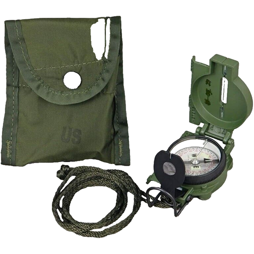 Professional Lensatic Compass – Waterproof & Glow-in-the-Dark, Durable ...