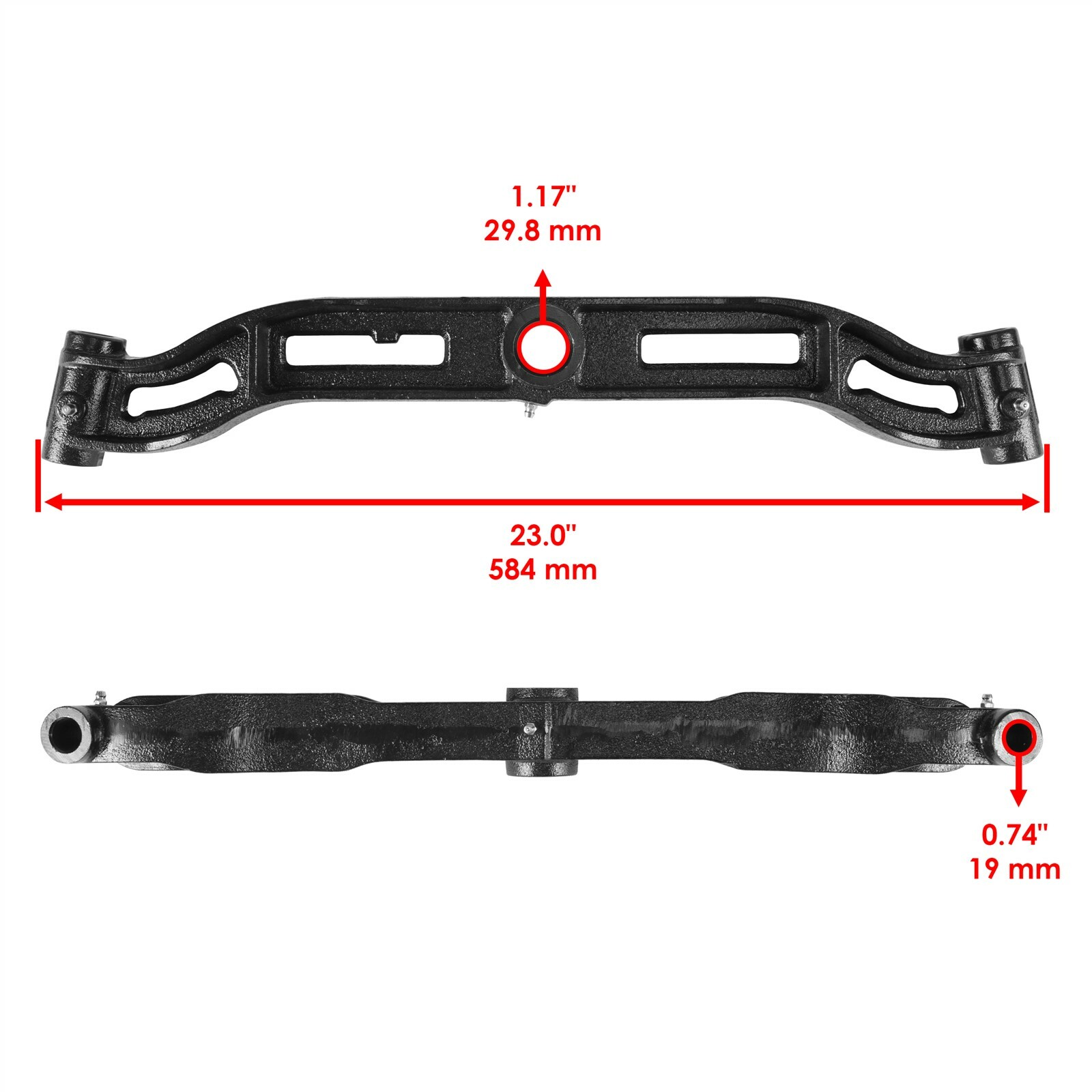 Front Axle Pivot Bar fits John Deere L110 L111 L118 L120 L130 GY20532 ...