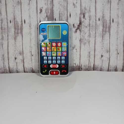 VTech Call & Chat Learning Toy Phone Letters Numbers Counting Time ...