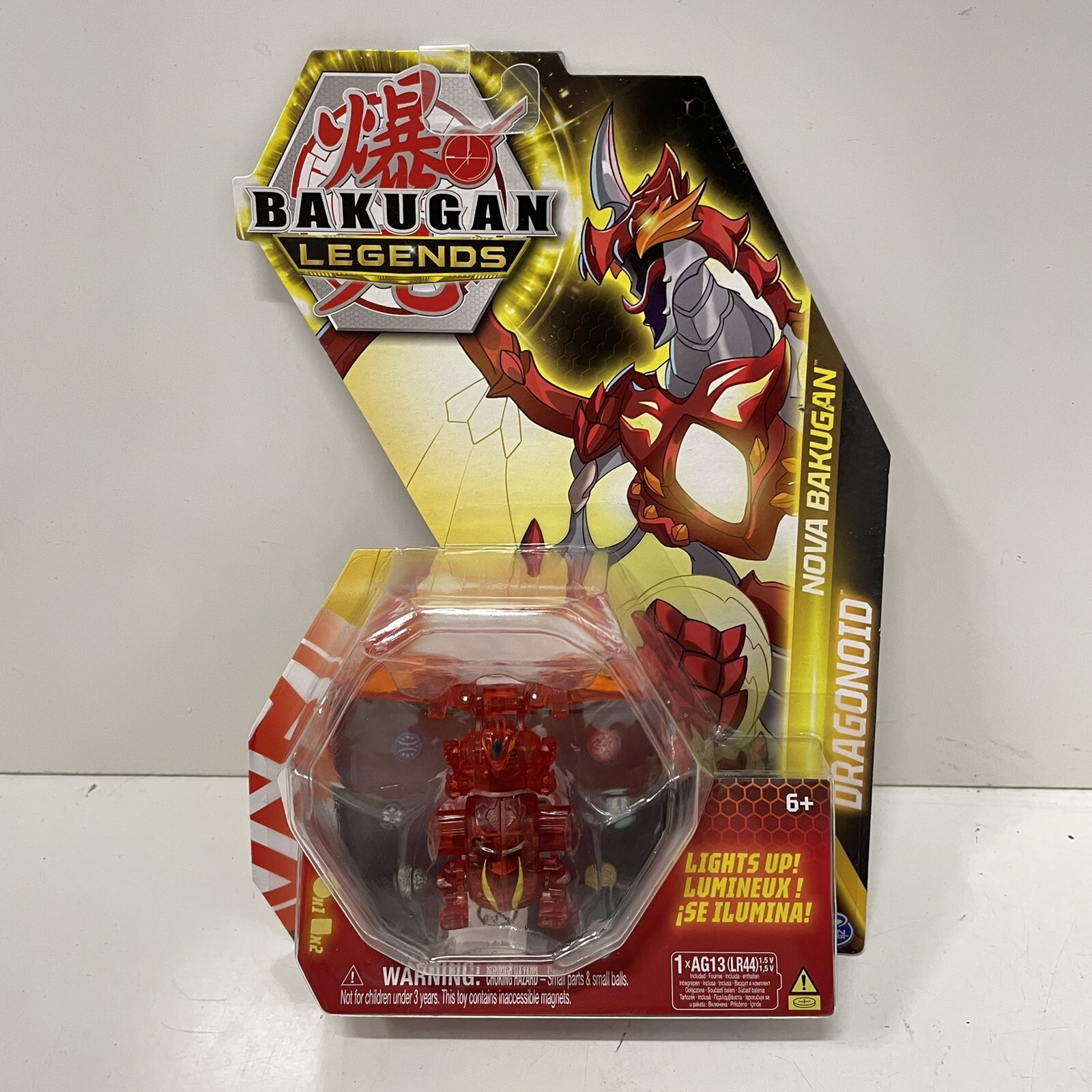 Bakugan Legends PYRUS Nova Dragonoid Light Up Figure Brand New HTF | eBay