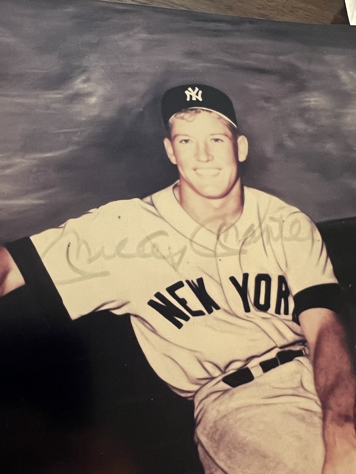 Mickey Mantle Autographed Signed Photo PSA JSA LOA | eBay
