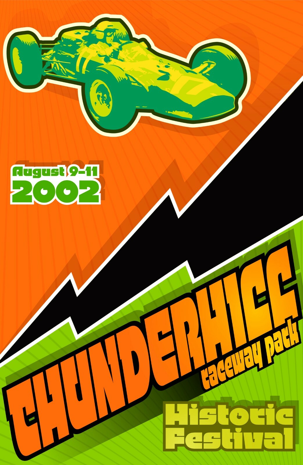 Thunderhill raceway park. 2002, Historic festival. Poster | eBay