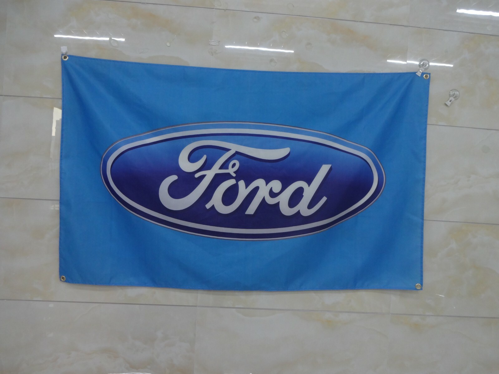 Ford Flag Banner 3x5ft Man Cave Garage Wall Decor Racing Car | eBay
