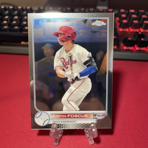 2022 Topps Pro Debut Justin Foscue Chrome Card #PDC-27 Frisco ...