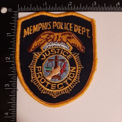 VINTAGE Memphis Tennessee TN Police Department Patch | eBay