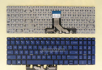 New for HP 470 G8 470 G9 470 G10 Keyboard US no frame Blue M46260-001 ...