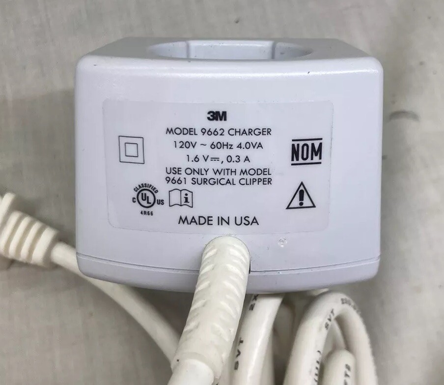 3M 9661 Surgical Clipper With Battery Charger for sale online | eBay