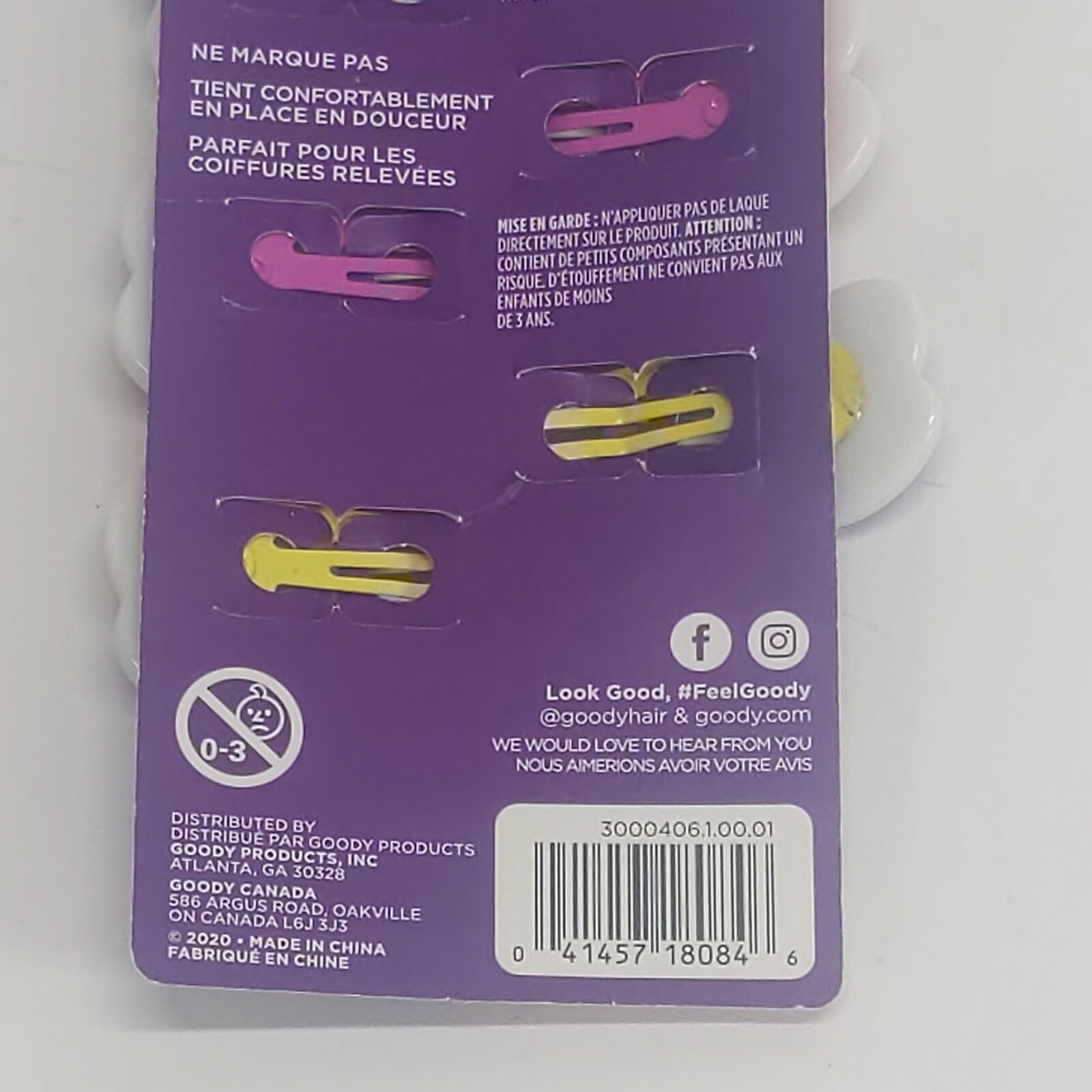 Goody Easter Egg Snap & Go Snap Hair Clips Hair Barrettes 6ct Colorful ...