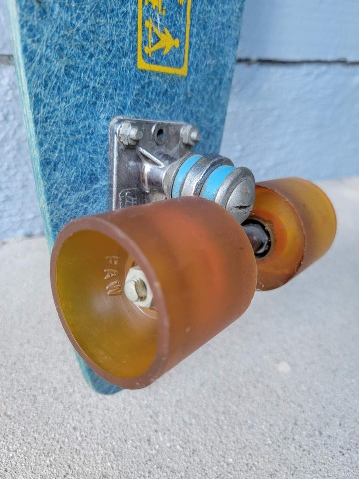 Vintage 1970's True Glide Skateboard 27" Streaker Model ~ Amber Power ...