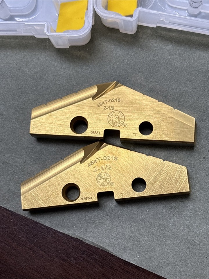 Allied Machine & Engineering cutting tool inserts, 454T-0216, 453T-0124 ...