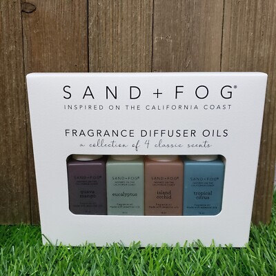 Sand + Fog FRAGRANCE DIFFUSER OIL - 4 Classic Scents - 10 ml each | eBay