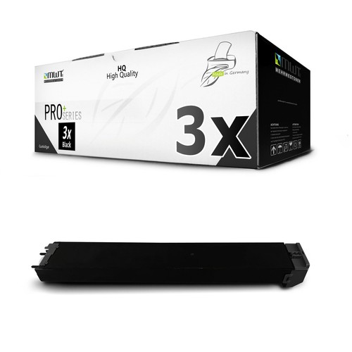 3x Printer Cartridges F Sleeve R Sharp MX3114 MX-23 Gtba MX23GTBA Black | eBay