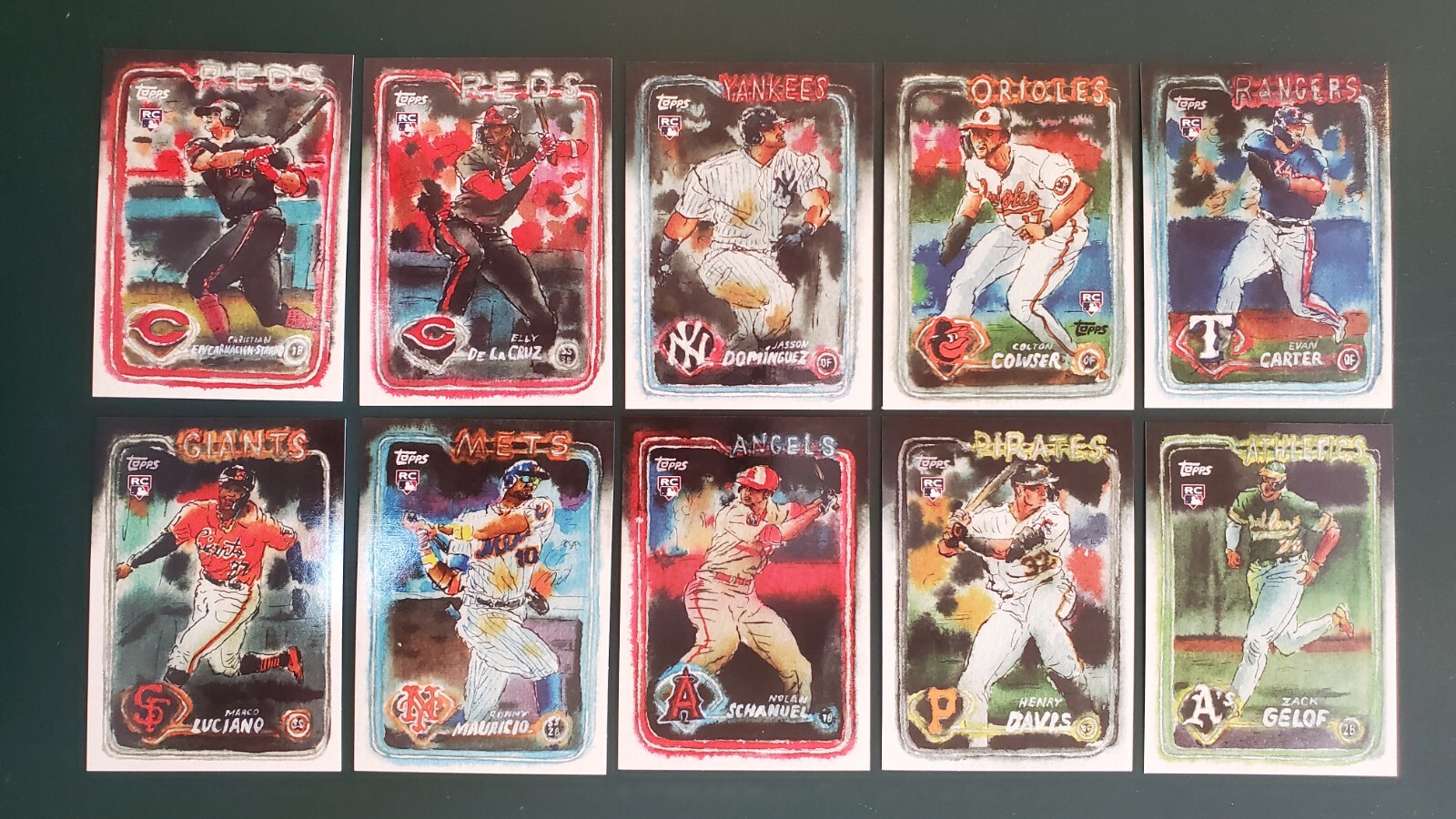 2024 Topps Spotlight By Andy Friedman - FIRST LIGHTS INSERTS #'s 1-10 ...