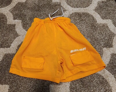 Bauer Mesh Hockey Shorts - Youth Small - No Cup | eBay