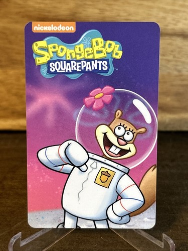 Spongebob Squarepants Arcade Coin Pusher Trading Card SANDY CHEEKS No ...