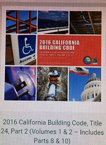 2016 California Building Code, Title 24, Part 2 (Volumes 1 2 - Includes ...
