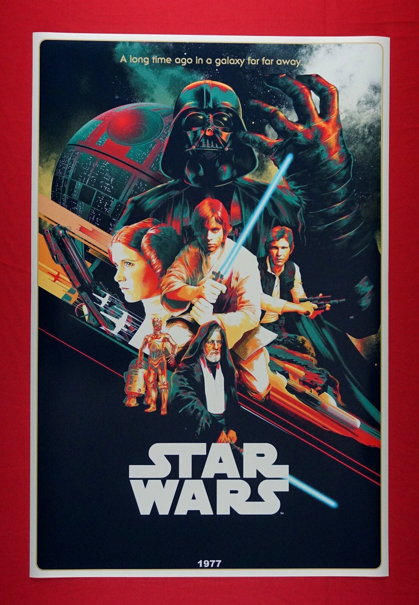 All Star Wars Characters Poster
