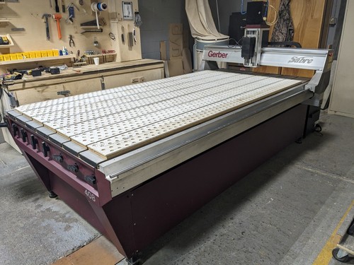 Gerber Sabre 408 CNC Flatbed Router (USED) | eBay