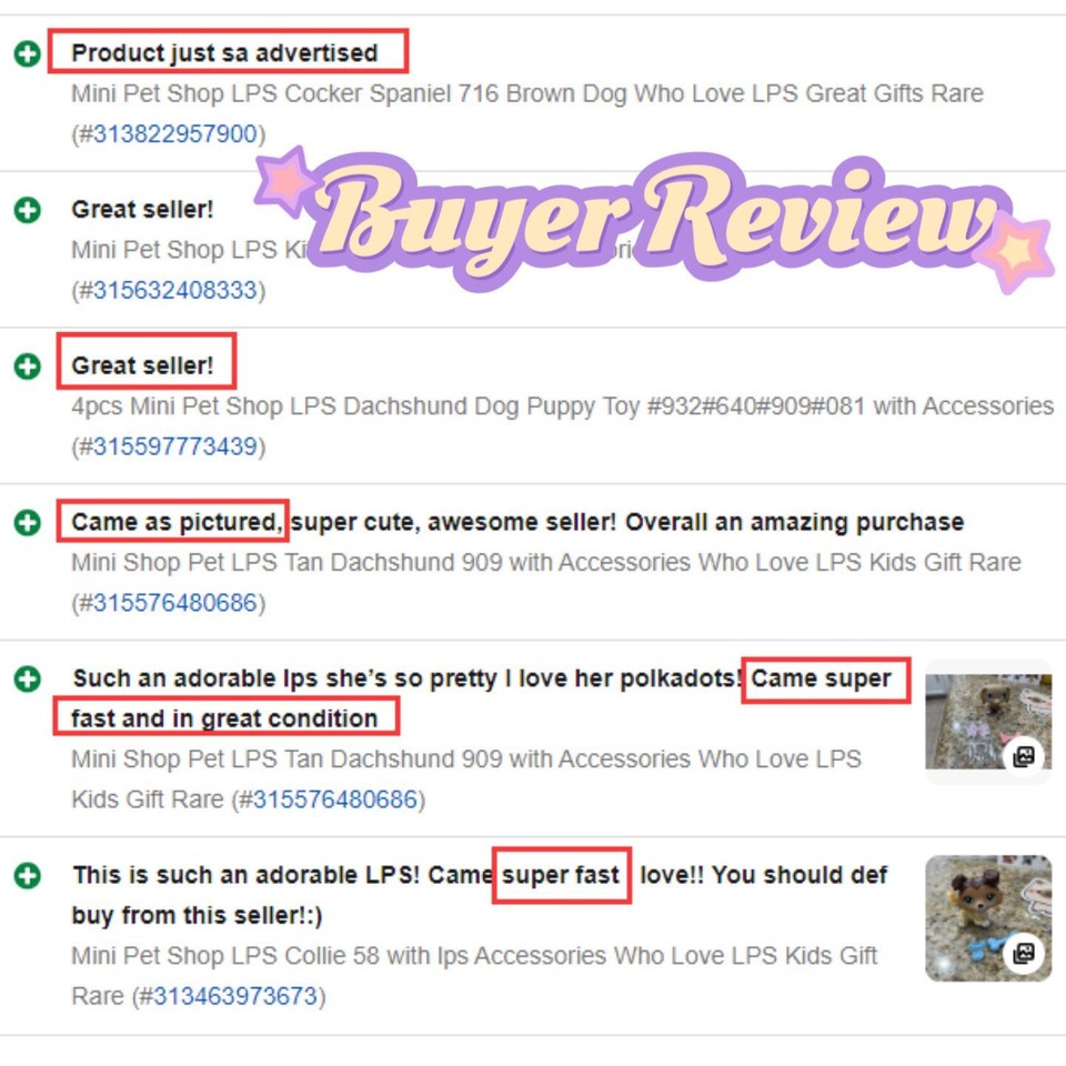 Mini Pet Shop LPS Purple Crouching Cat #1628 with Accessories Kids Gift ...