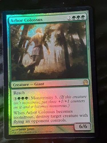 Arbor Colossus FOIL , Theros , LP , MTG, FREE SHIPPING | eBay