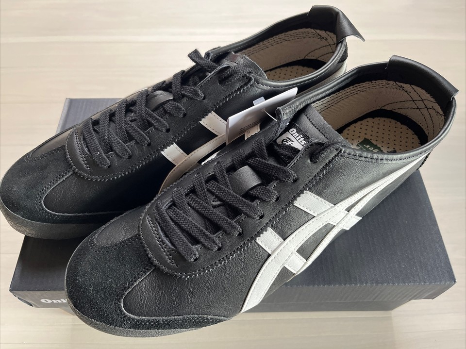 Onitsuka Tiger MEXICO 66 1183C102 001 Black/White Unisex Shoes | eBay
