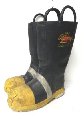 Thorogood Structural Hazmat Steel Toe Firefighter Fire Boots size 8 ...